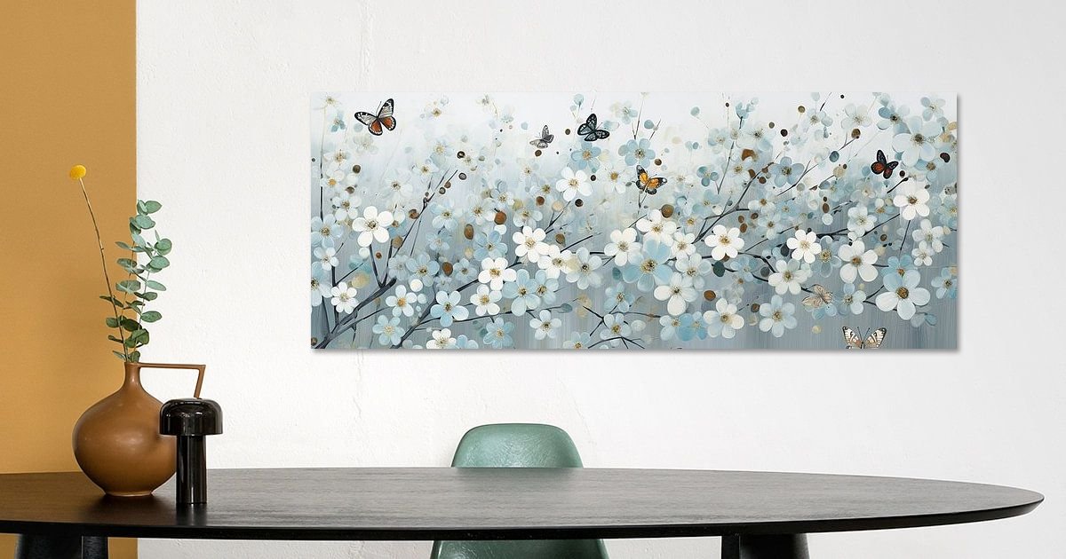Bloemen | Bloemen van De Mooiste Kunst op canvas, behang en meer